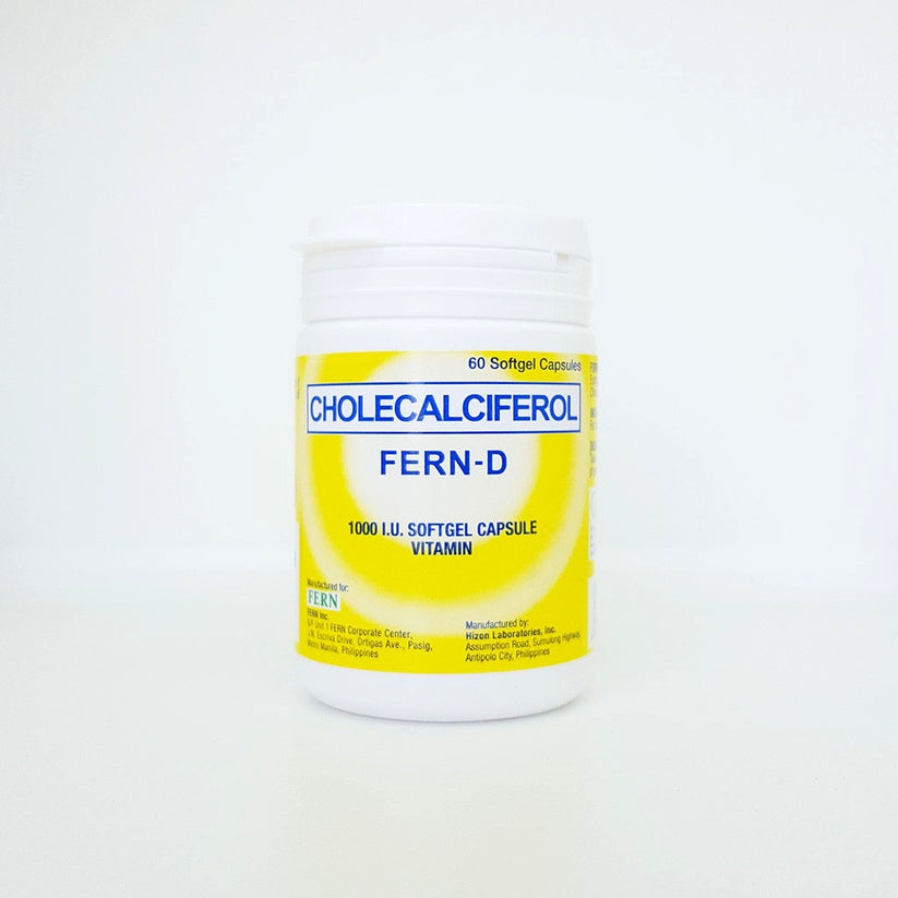 I-Fern D 60 Softgel Capsule 1000 IU — Buy in Philippines | BeHealthy
