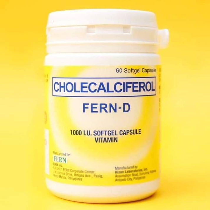 I-Fern D 60 Softgel Capsule 1000 IU — Buy in Philippines | BeHealthy