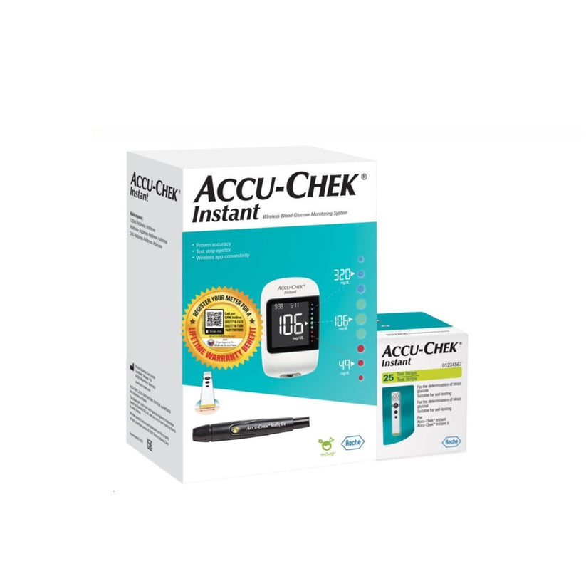 Accu-Chek Instant Glucometer Philippines | BGM + Strips – BeHealthy