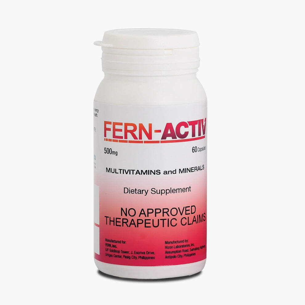 I-Fern Activ 60's Multivitamins and Minerals — Buy in Philippines ...